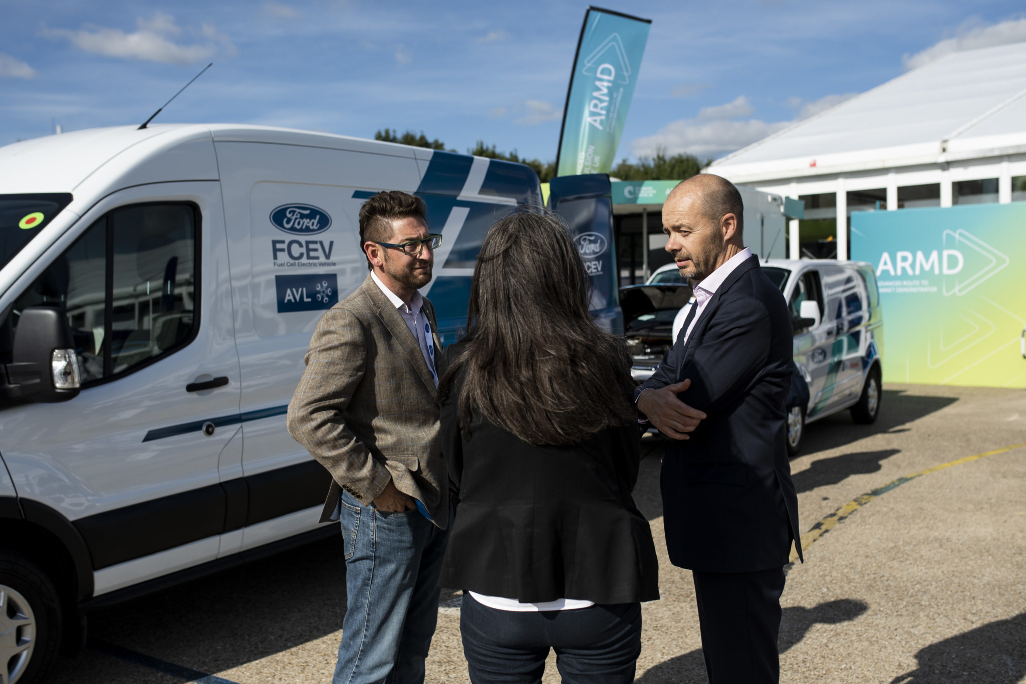 Delivering the goods: prototype fuel cell electric Transit van ...